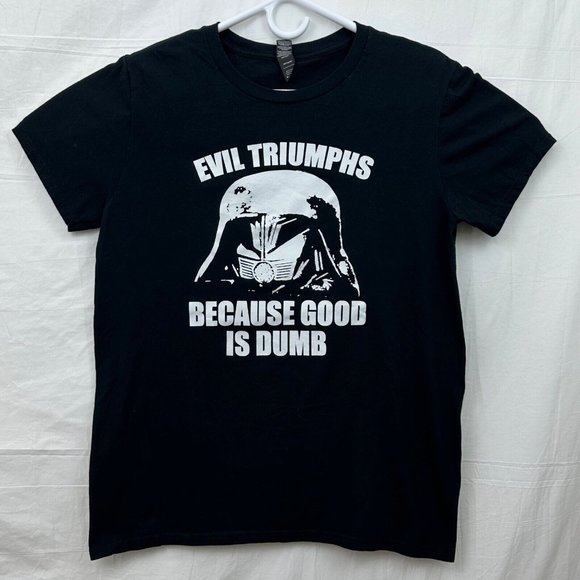 Spaceballs | Tops | Spaceballs Dark Helmet Evil Triumphs Because Good ...